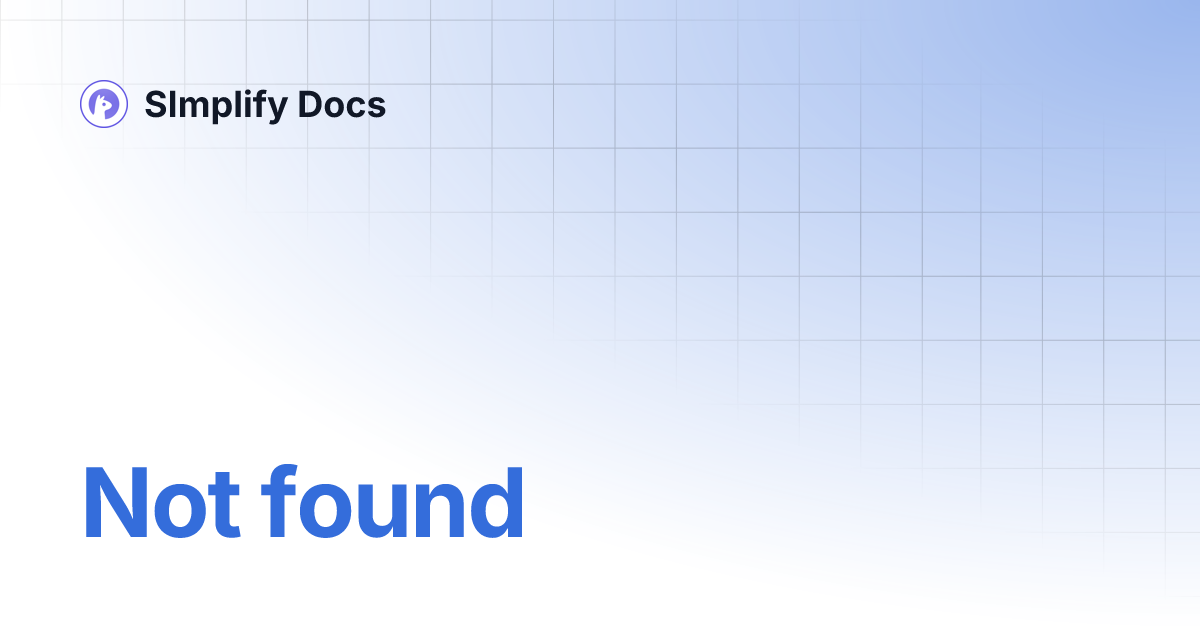 Teams | SImplify Docs